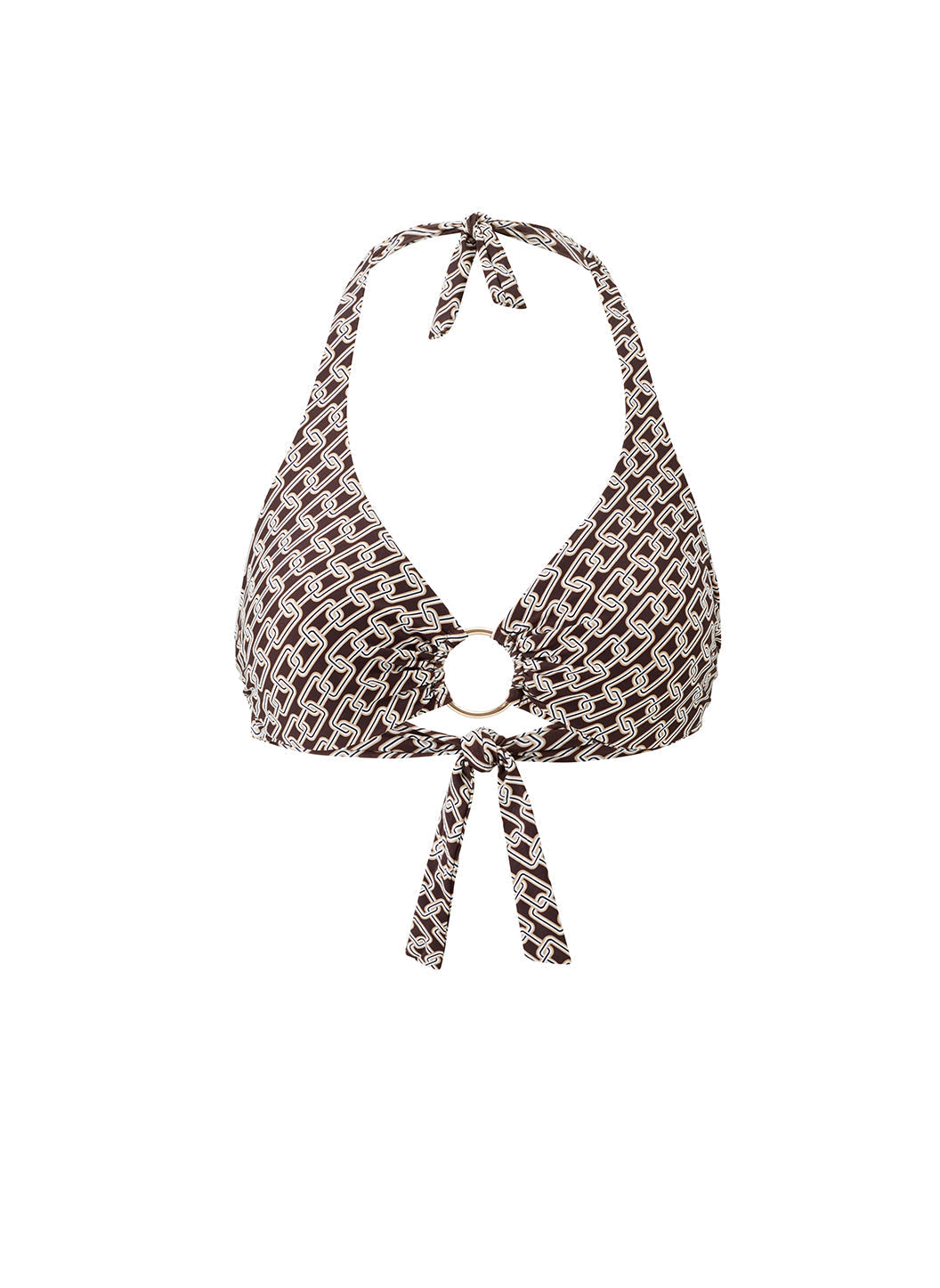 Brussels Chain Supportive Halter Bikini Top | Official EU Site