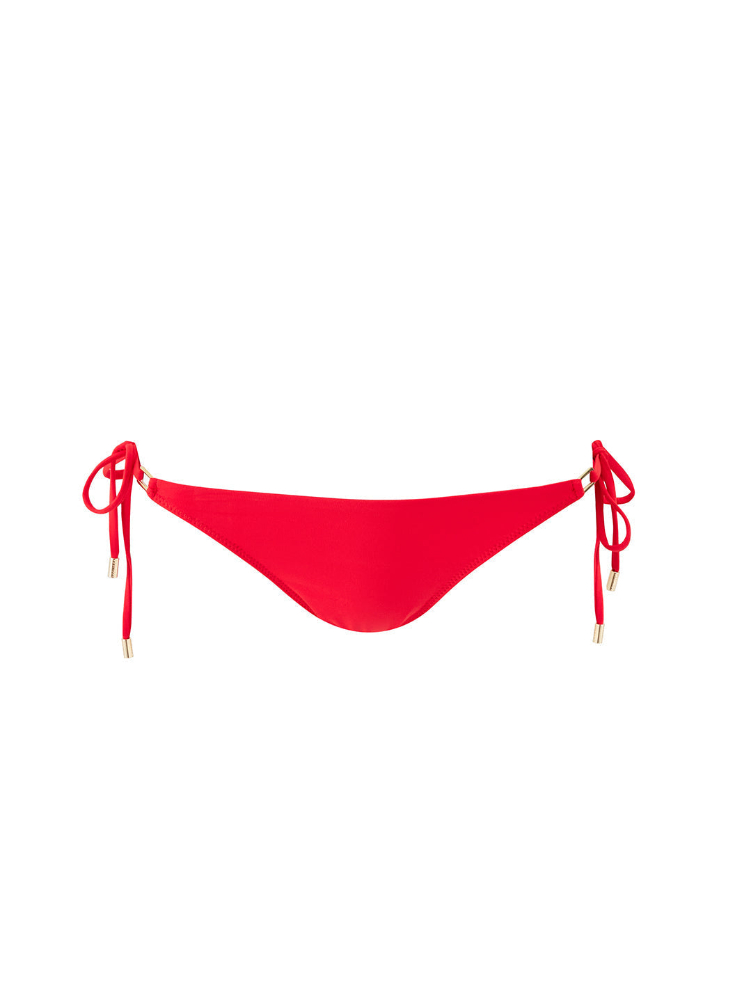Cancun Red Tie Side Bikini Bottom | Melissa Odabash EU