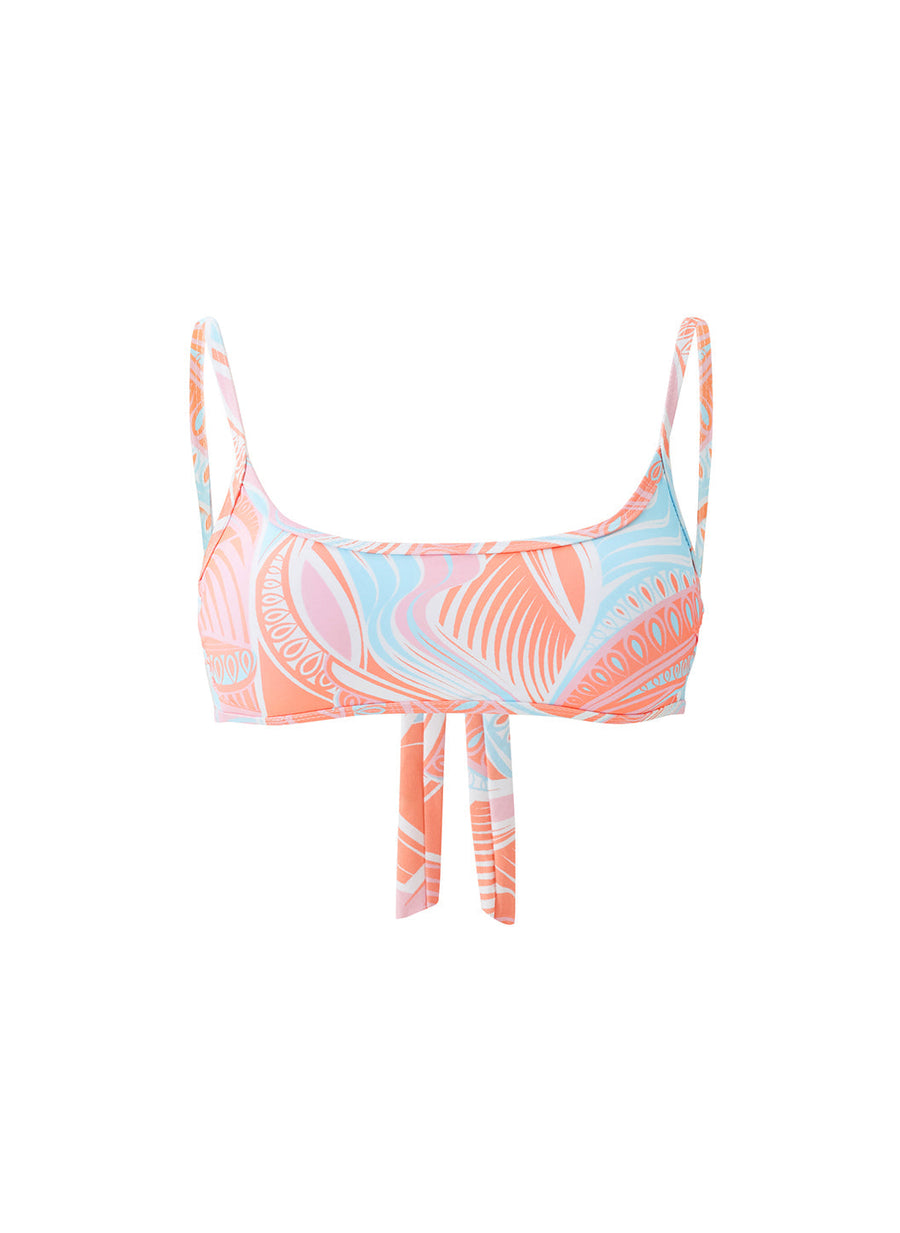 Cassis Cosmic Over The Shoulder Bikini Top | Official Site