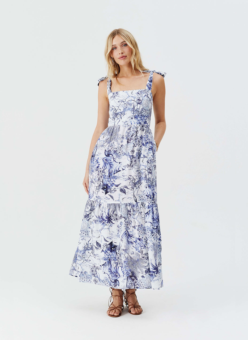 Posie Nature Print Dress | Official EU Site