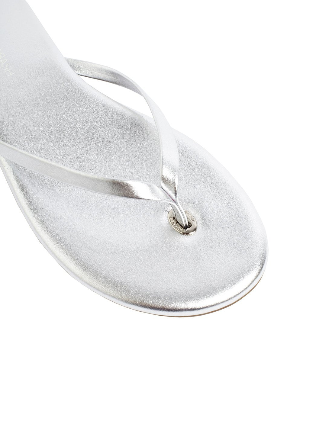 Leather Flip Flops Silver | Official EU Site